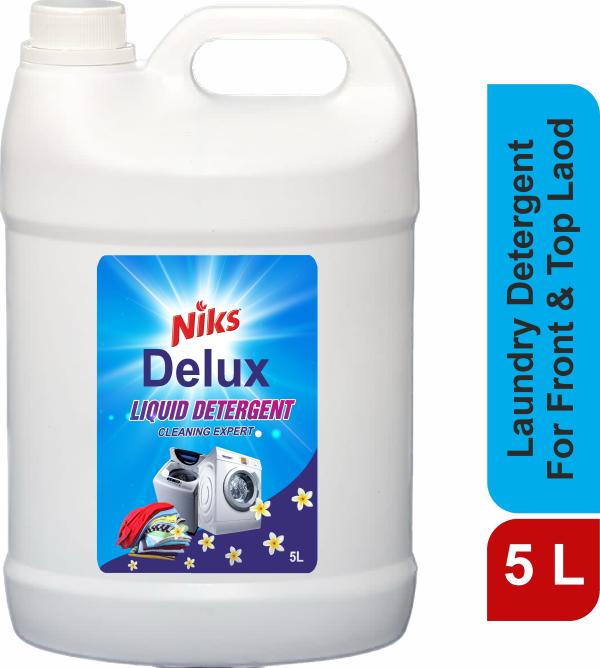 Niks Liquid Detergent 5 Liters for Better Fabric Care suitable for top ...
