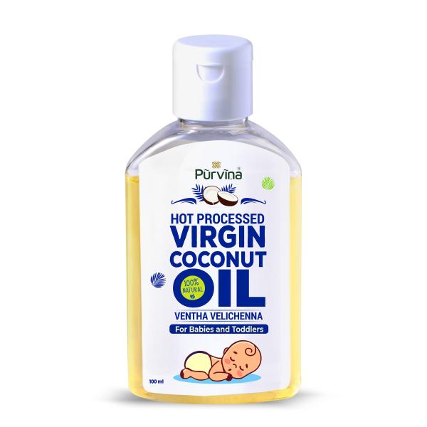 Purvina Natural Hot Processed Virgin Coconut Oil For Babies (Ventha ...