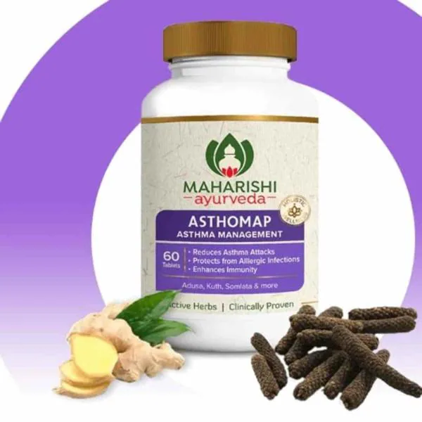 Maharishi Ayurveda Asthomap Tablet (60 tab) - JioMart