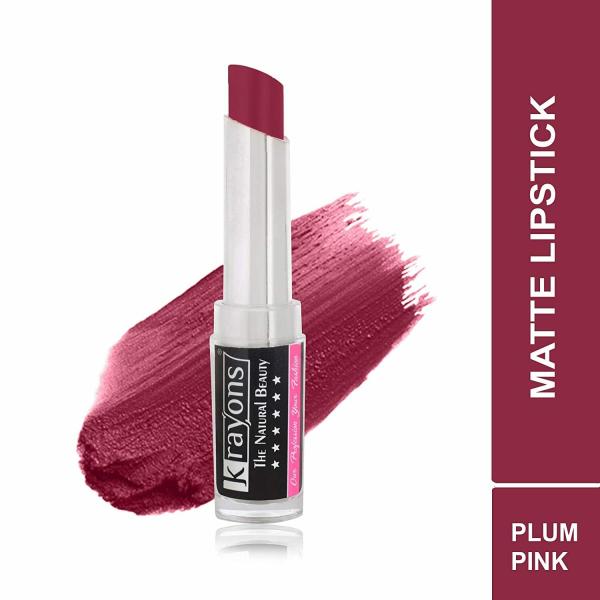 Krayons Ultimate Moisturizing Matte lipstick Waterproof Long lasting 3.5gm Each Combo (Pack of 3 ...