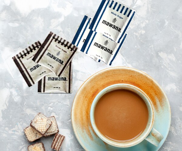 Mawana White sugar sachet/Mawana organic White sugar/Combo Pack Of ...