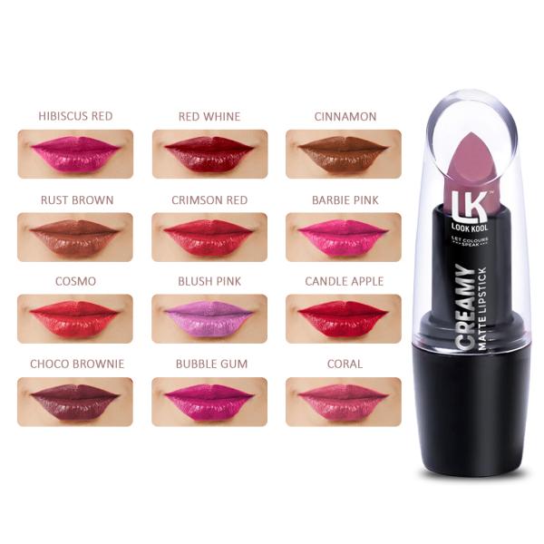 LK LOOK KOOL Blush Pink Creamy Lipstick - JioMart