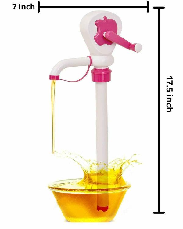 NEXZONE Plastic Oil Pump for Oil Extractor and Fuel Transfer Kitchen ...