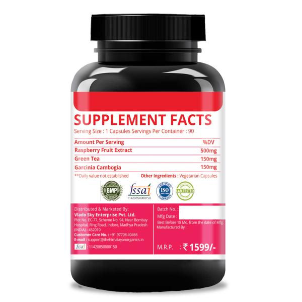 Simply Nutra Raspberry Ketones for Weight Loss 800 mg- 90 Capsules ...