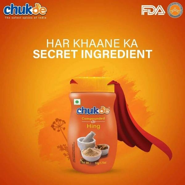 Chukde Compounded Hing Powder (Asafoetida) - 50 Gram - JioMart