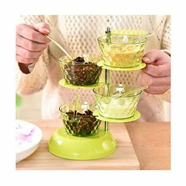 Gajdant Mart 4 In 1 Multipurpose 360 Degree Rotating Pickle Rack ...