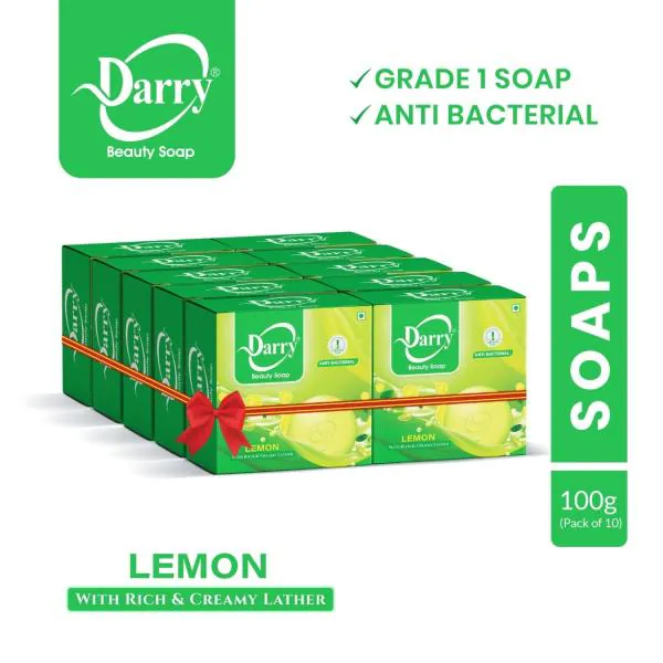 Darry Beauty Soap LEMON Pack of 10 - JioMart