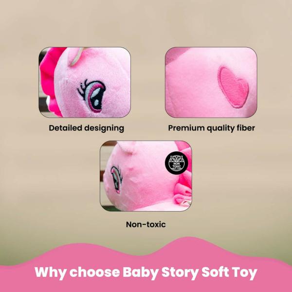 Baby Story Plush Soft/Stuffed Animal Toy Boys/Girls for 6+ Month Cute ...