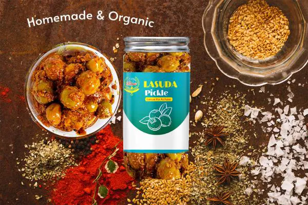 Kababi Lucknawi Lasoda Pickle 400GM I Lesua Pickle I Gunda Pickle - JioMart