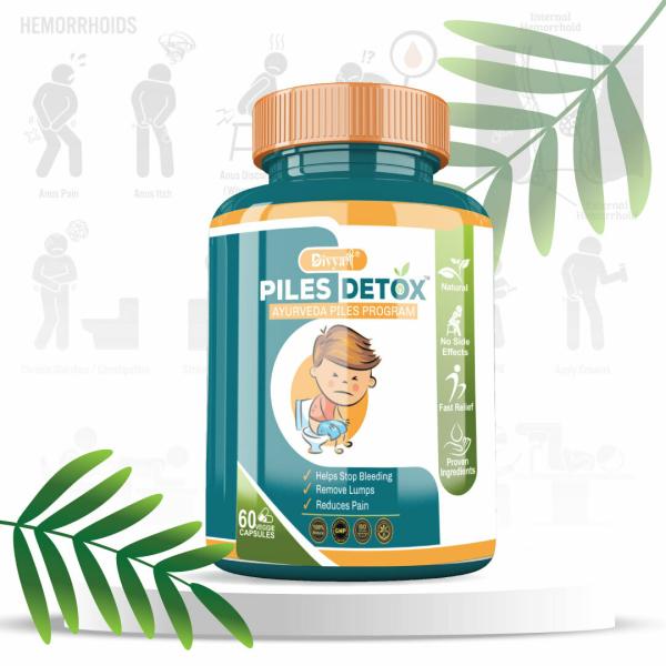 Piles Detox Capsule Piles | Pain Relief | Shrinks Piles Masses ...