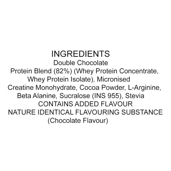 Six Pack Nutrition Double Chocolate Flavour Whey ABC Protein Powder 1 ...