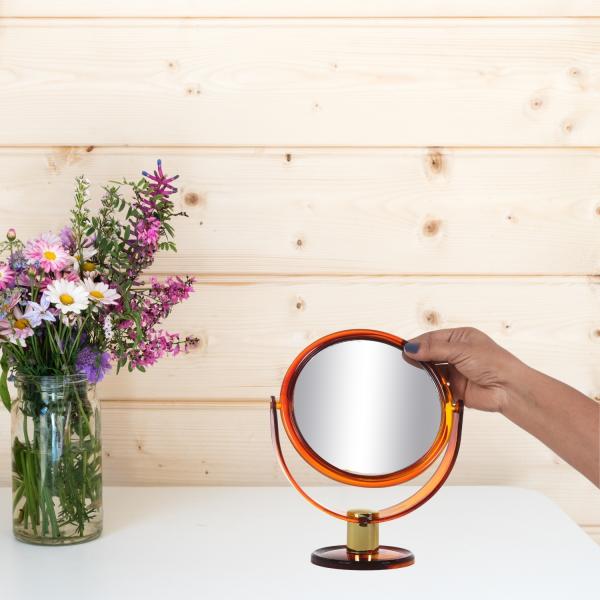 Scarlet Line Professional Round Double Sided Magnifying Makeup Mirror ...