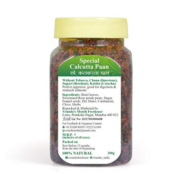 Vrunda's Special Calcutta Paan Mitha Paan Paan Masala 200gm - JioMart
