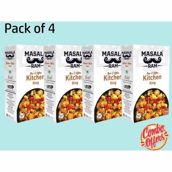 MASALA RAM-Kitchen King Masala, Combo (4x100gm) - JioMart