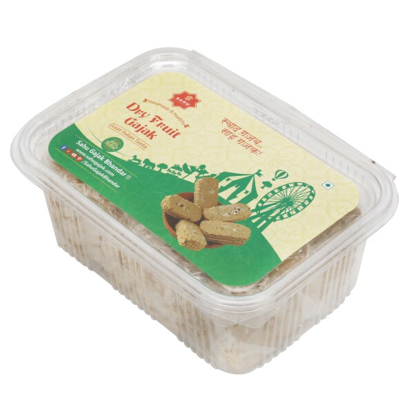 SAHU GAJAK BHANDAR Kaju Gazak 400g | Gajjak | Til ki Kaju Gachak | No ...