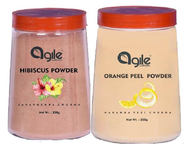 Agile Wellness Hair Shine Orange Peel Powder For Face And Hai And ...