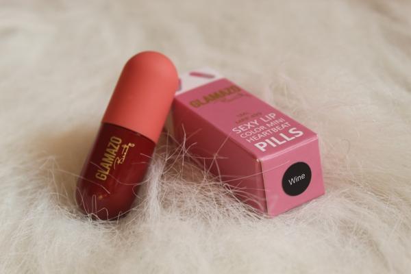 GLAMAZO Sexy Lip Mini Heartbeat Pills, Wine Color (Wine, 5 ml) - JioMart