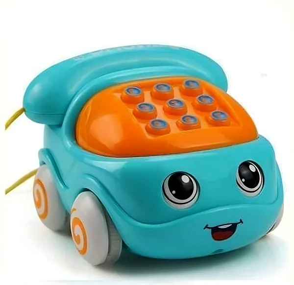 Urban Toys Friction Powered Musical Telephone Car Toy (Colour May Vary ...