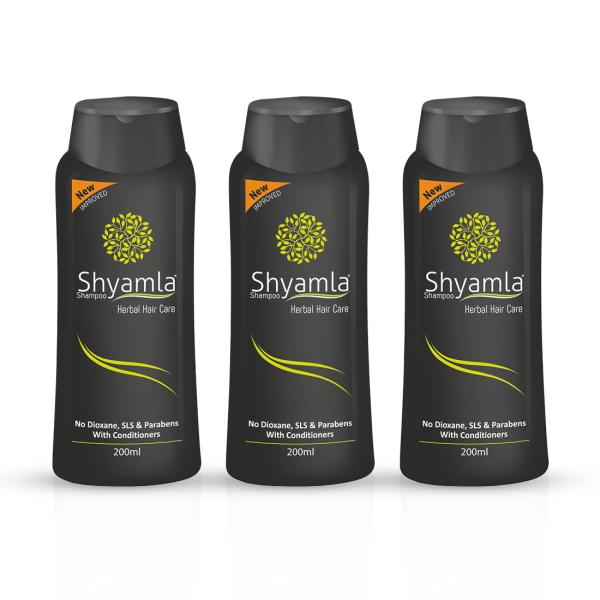 Trichup Shyamla Herbal Hair Shampoo (Pack of 3 x 200 ml) - JioMart