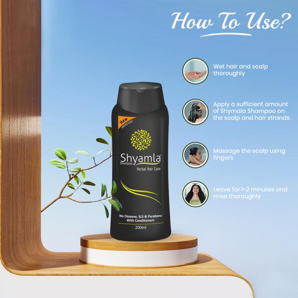 Trichup Shyamla Herbal Hair Shampoo (Pack of 3 x 200 ml) - JioMart