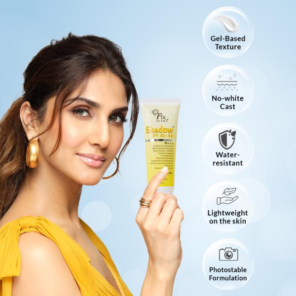 Fixderma Shadow Sunscreen SPF 30+ Gel For Oily Skin - Acne Prone ...