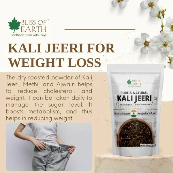 Bliss of Earth 2x100gm Kali Jeeri, Bitter Cumin, Kadwa Jeera, Black ...