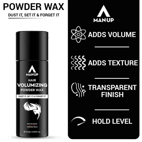 Man-Up Hair Volumizing Powder Wax for Men - JioMart