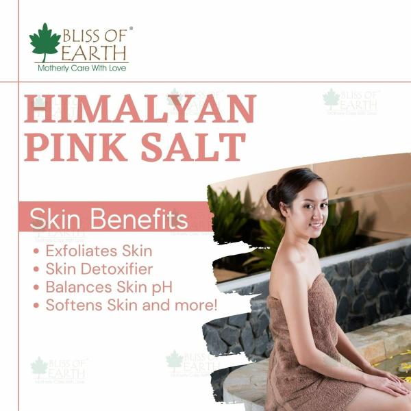 Bliss of Earth 1KG Fine Powder Pakistani Himalayan Pink Salt for weight ...