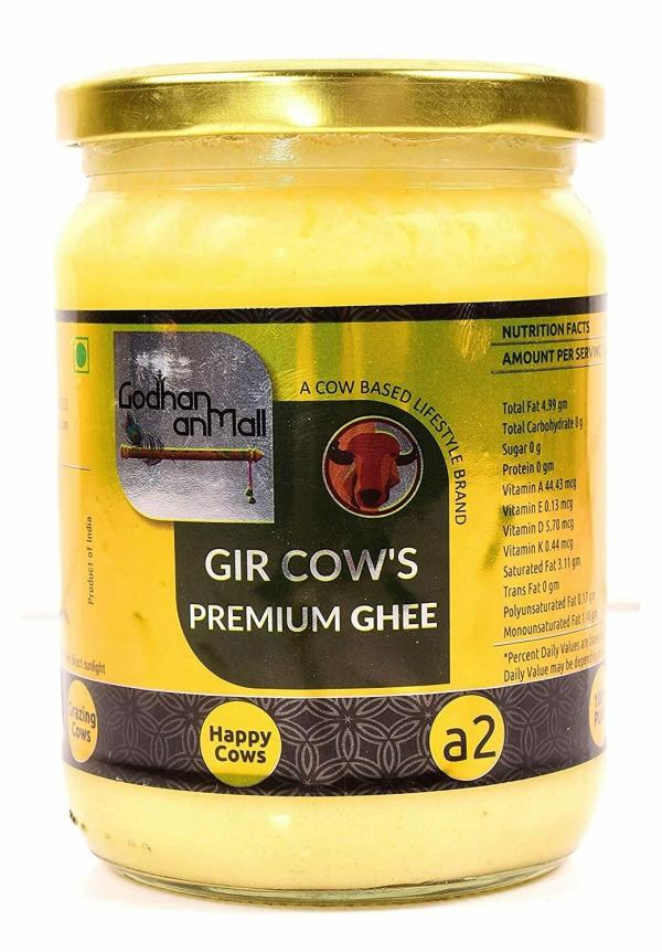 Godhan Anmall Gir Cow A2 Ghee 500 ml - JioMart