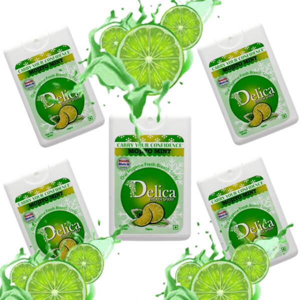 Delica Instant Mouth And Breath Freshner Spray For Bad Breath |Instant ...