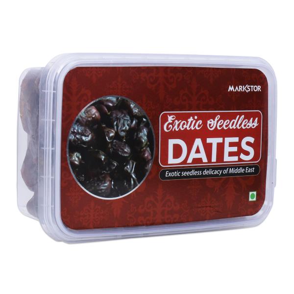 Markstor Exotic Seedless Dates (500g) - Fresh Deseeded Imported Dates ...