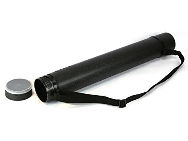 FRB ART Water and Light Resistant Plastic Storage Tube with ID Card Cap ...