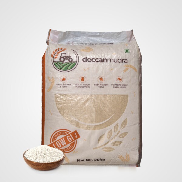 Deccan mudra|single polish | Low GI (glycemic index) RICE -20KG - JioMart