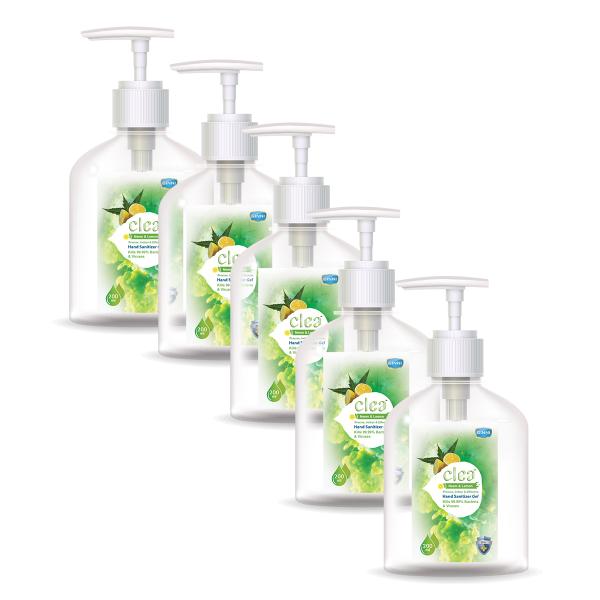 Clea Neem & Lemon Hand Sanitizer Gel Kills 99.99% Bacteria & Viruses ...
