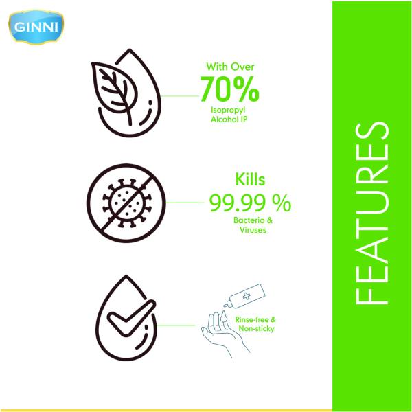 Clea Neem & Lemon Hand Sanitizer Gel Kills 99.99% Bacteria & Viruses ...