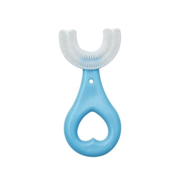 Anemoi Kids Silicone Children Infant Toothbrush 360 Degree U-Shaped For ...