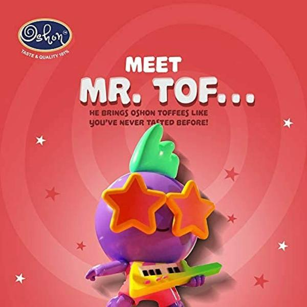 Oshon Crunchy Eclairs Candy Jar with 230 Pcs - JioMart