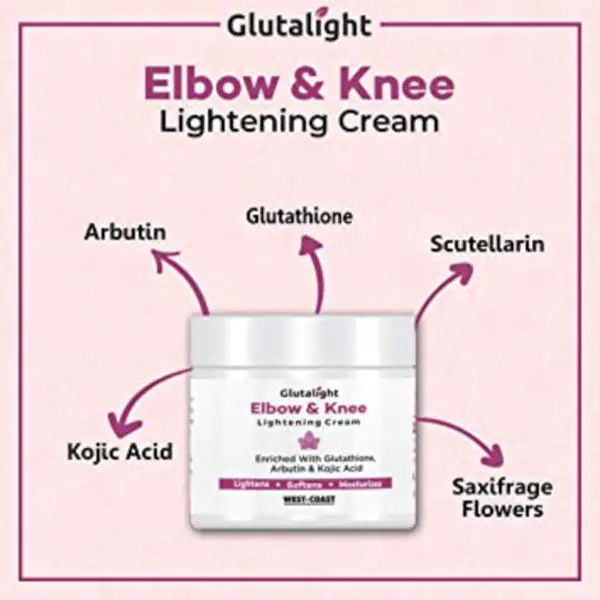 Glutalight Lightening Cream With Glutathione, Kojic Acid and Arbutin 50 ...