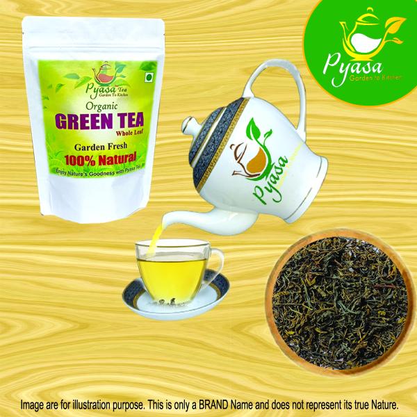 Pyasa Organic Green Tea 100gm - JioMart