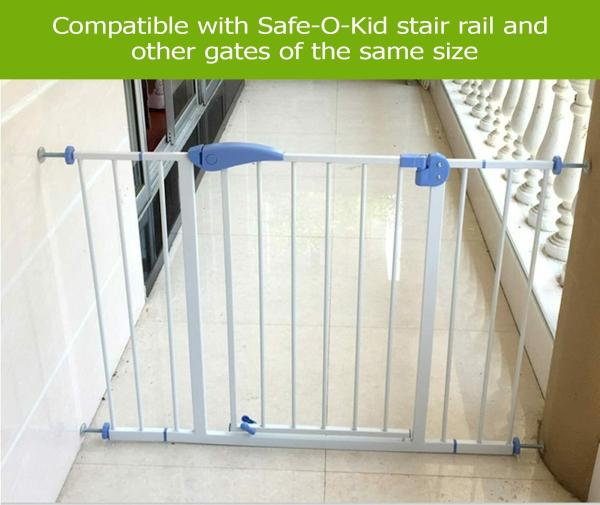 Safe-o-kid 45Cm Safety Gate Extension/Barricade Baby Safety Metal ...