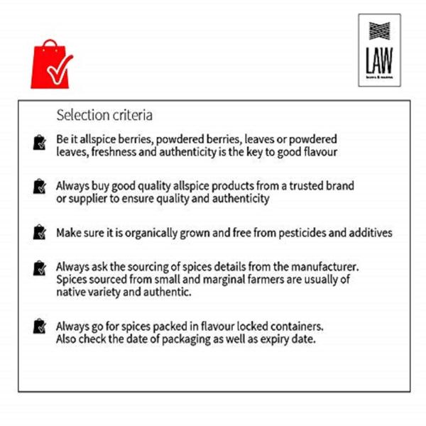 looms & weaves - Allspice Powder - (Kabab Chini powder/Jamaican Pepper ...