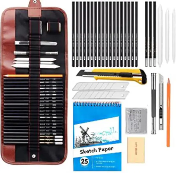 Wynhard Drawing Pencils Pencil Kit Artist Kit Charcoal Pencil Set ...