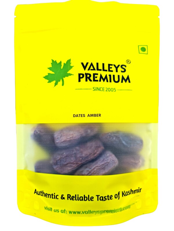 Valleys Premium Saudi Arabian Jumbo Amber Dates 800 Grams - JioMart