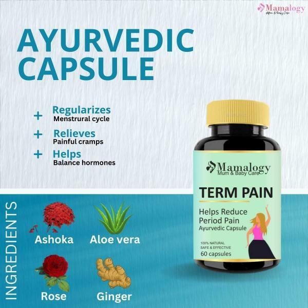 Mamalogy Period Pain Capsule (60 Cap) - JioMart