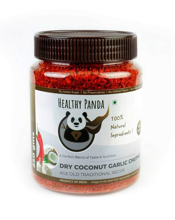 Healthy Panda Combo Pack Of Roasted Gram Chutney powder, Dry Coconut ...
