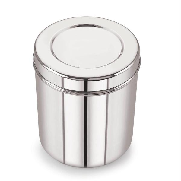Neelam Silver Stainless Steel 24 22G Deep Dabba, 18950 Ml - JioMart