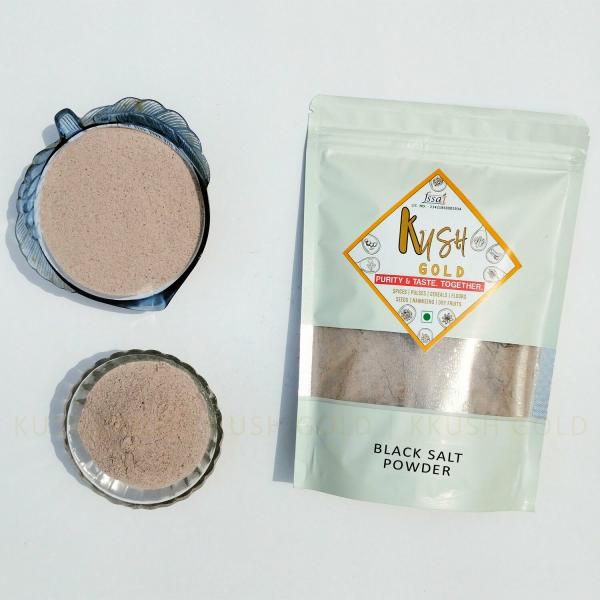 Kush Gold Himalayan Black Salt Powder / Kala Namak / Indian Black Salt ...