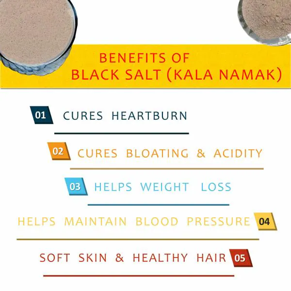 Kush Gold Himalayan Black Salt Powder / Kala Namak / Indian Black Salt ...