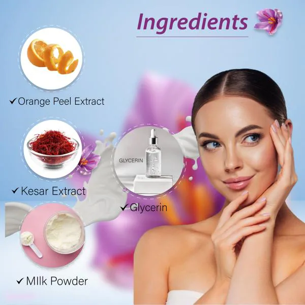 Glamroot Amino Protein Bleach Milk & Kashmiri Kesar helps in lightening ...