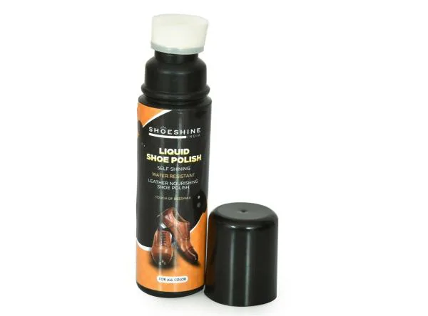 Shoeshine Liquid shoe polish (Pack of 2) All color / neutral leather ...